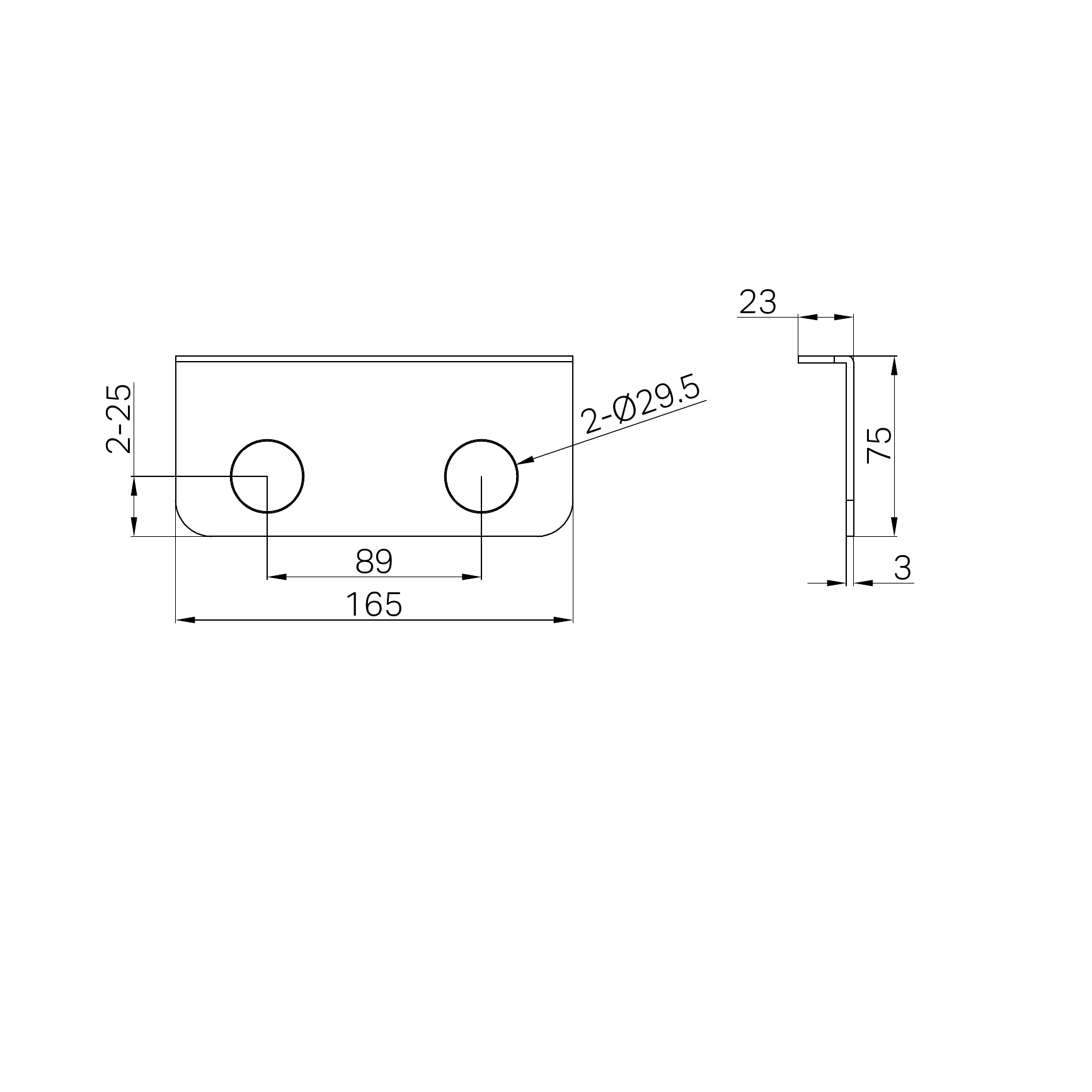 Mecca Double Soap Bottle Holder Gun Metal