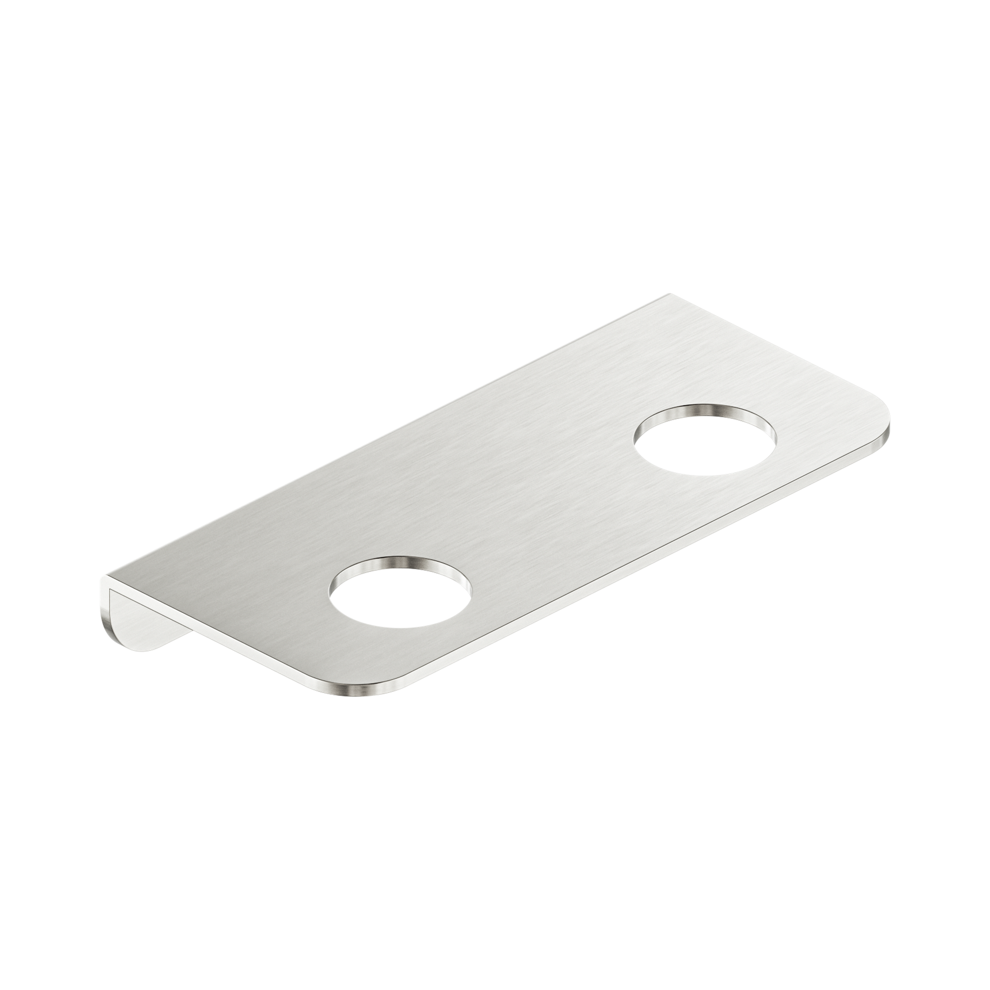 Mecca Double Soap Bottle Holder Brushed Nickel