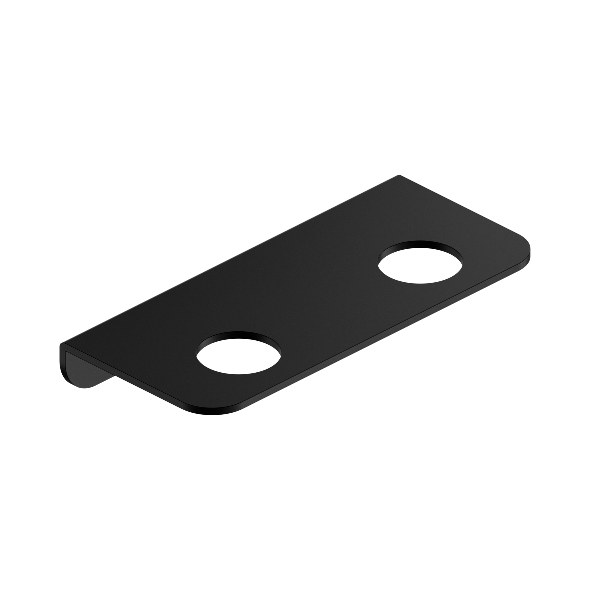 Mecca Double Soap Bottle Holder Matte Black