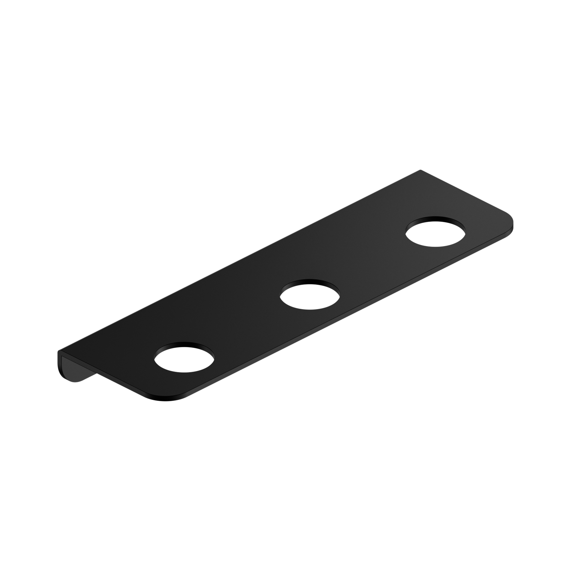 Mecca Triple Soap Bottle Holder Matte Black