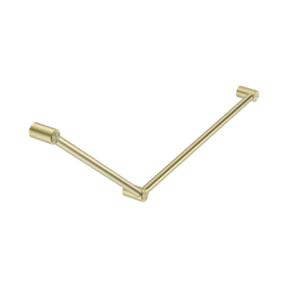 Mecca Care 32mm DDA Accessible Toilet Grab Rail Set 45 Degree 750X900mm ...