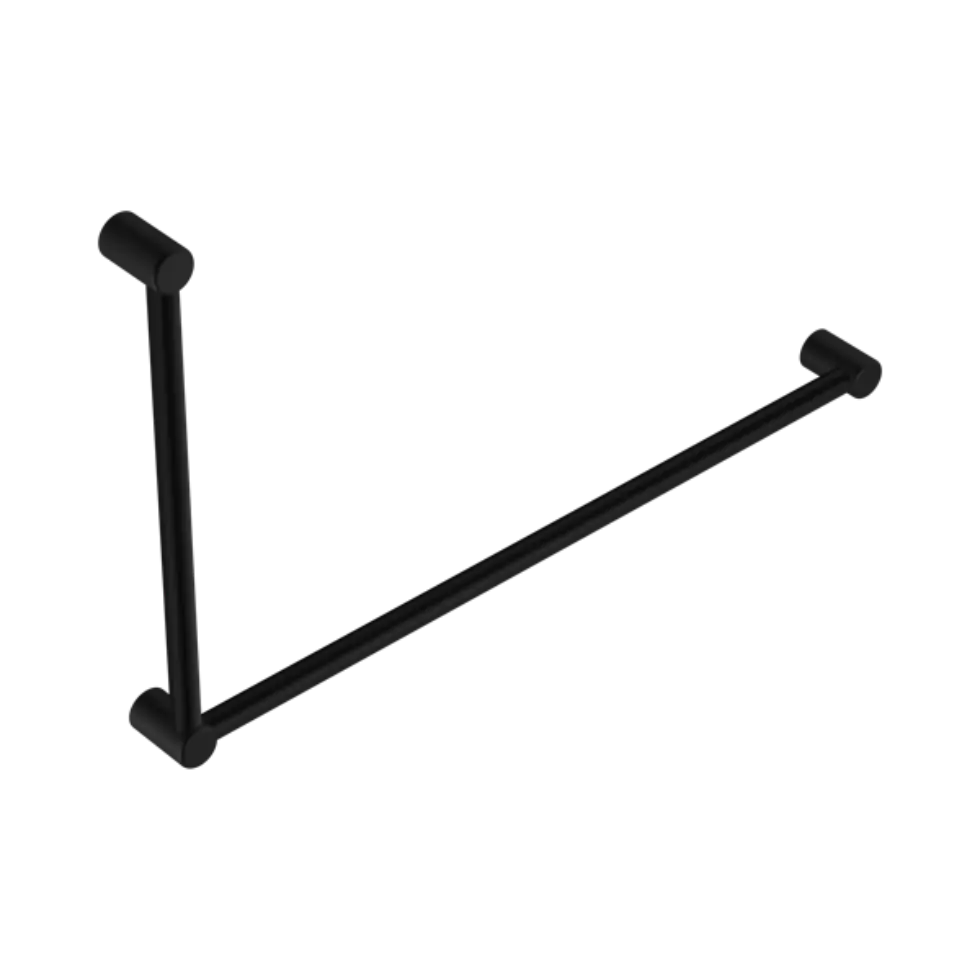 Mecca Care 32mm DDA Accessible Toilet Grab Rail Set 90 Degree ...