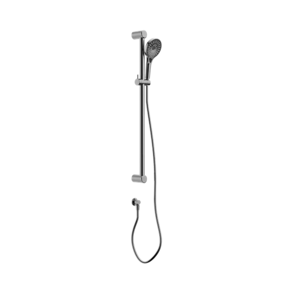 Mecca Care 32mm Grab Rail And Adjustable Shower Rail Set 900mm Chrome
