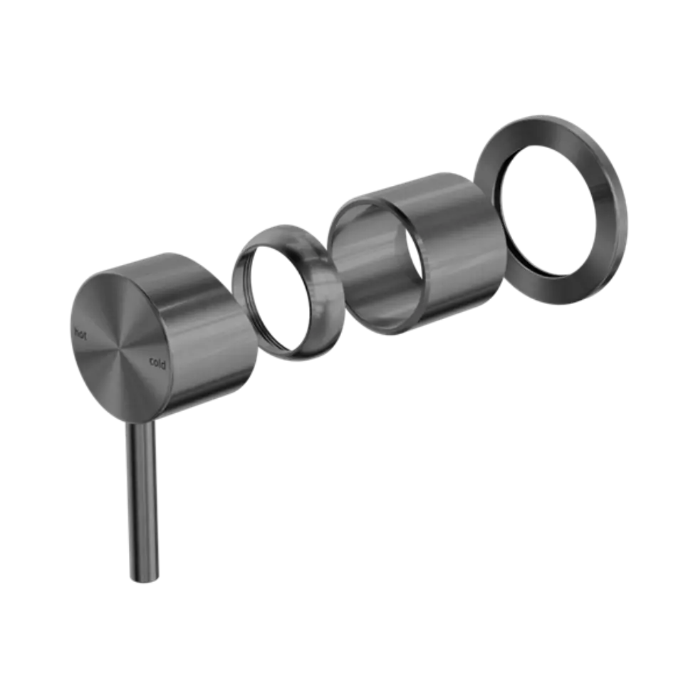 Zen SS316L Shower Mixer Trim Kits Only Graphite