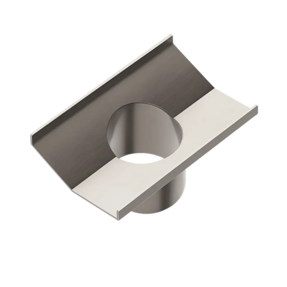 Floor Grate V Channel 50mm Outlet Only