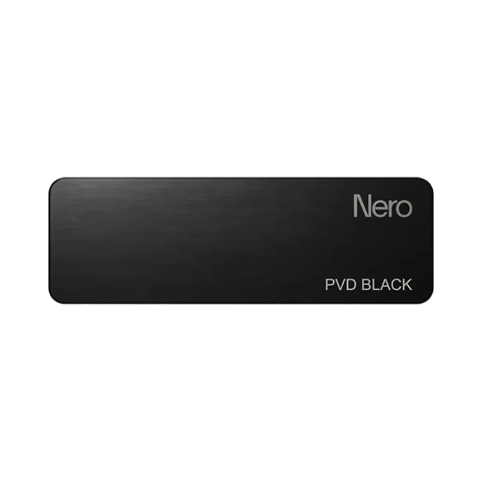 PVD Black Colour Sample Plate