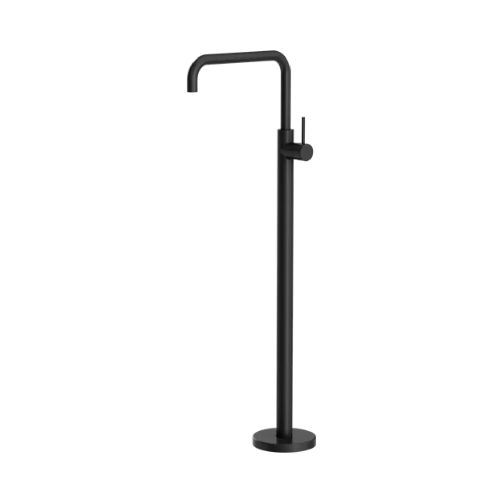 Mecca Freestanding Bath Mixer Square Shape Matte Black