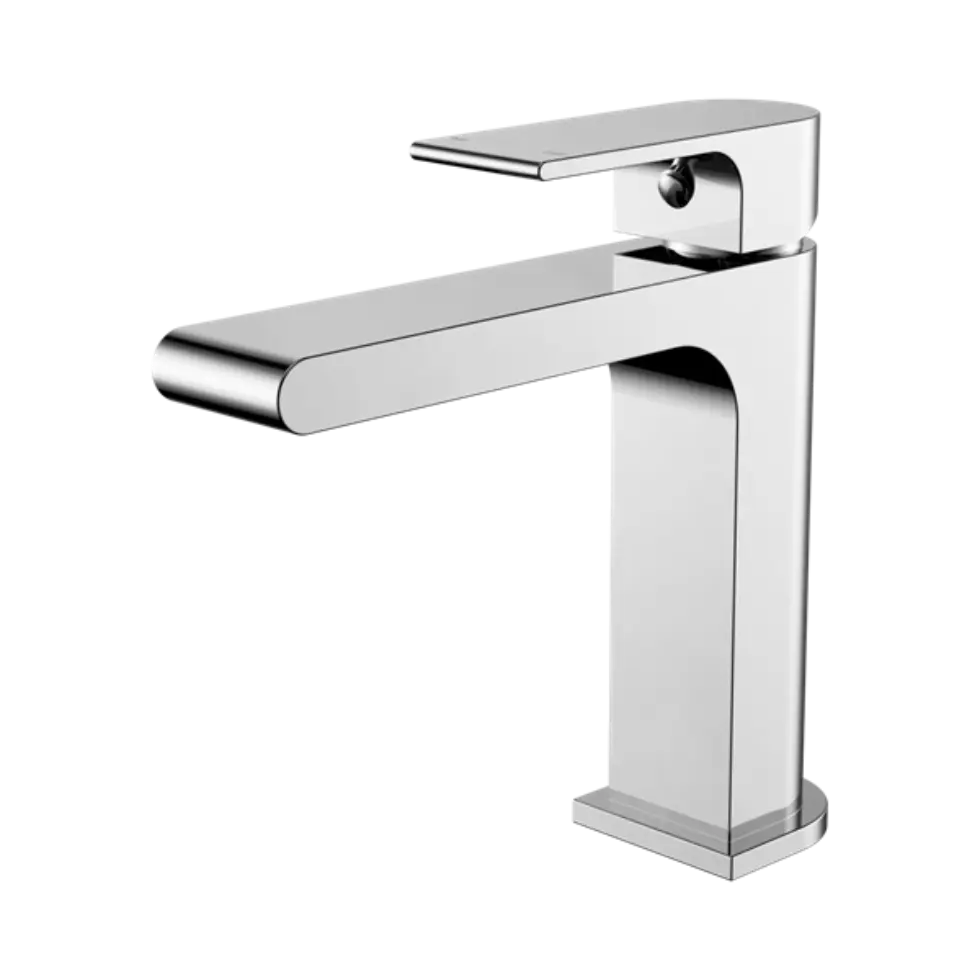 Bianca Basin Mixer Straight Spout Chrome