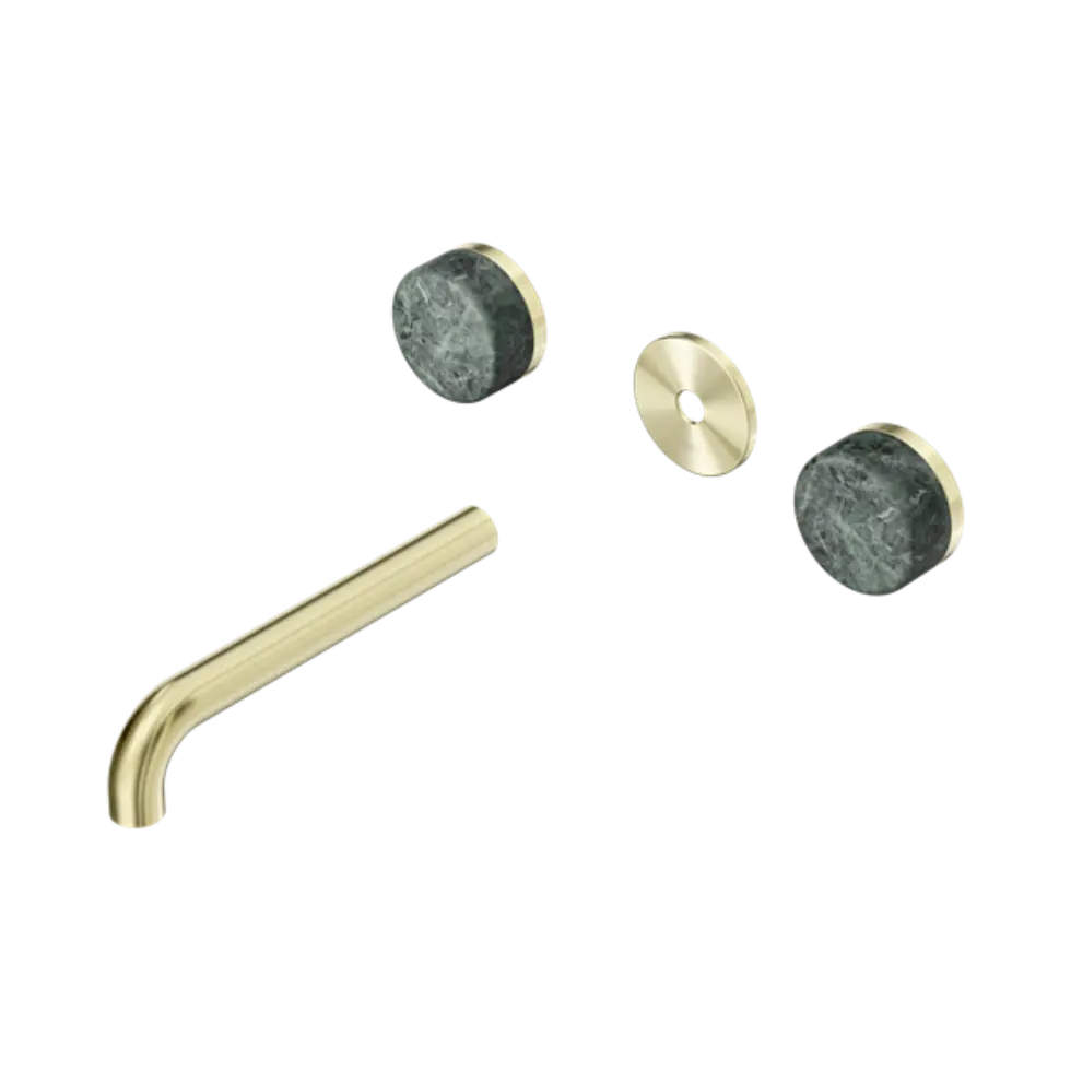 Serenity Wall Basin Set 185mm Spout With Verde Alpi Handle Trim Kit ...