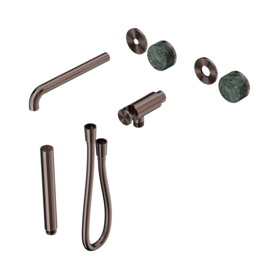 Serenity Progressive Shower System With Spout With Verde Alpi Handle ...