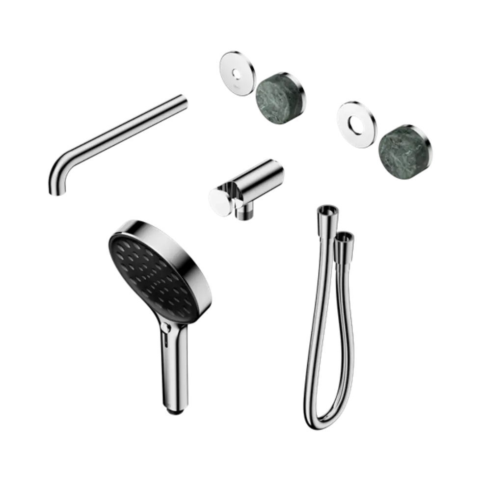 Serenity Progressive Shower System With Spout With Verde Alpi Handle ...