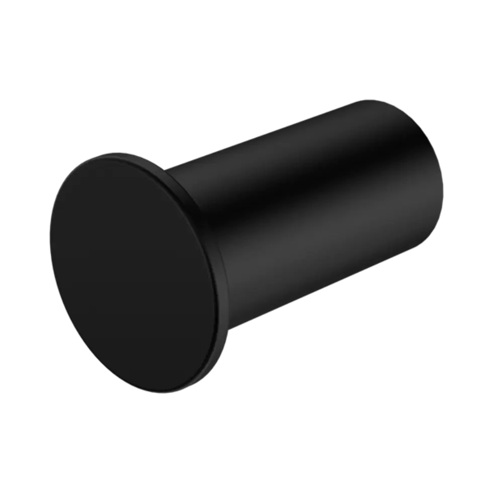 Mecca Robe Hook Slim Matte Black