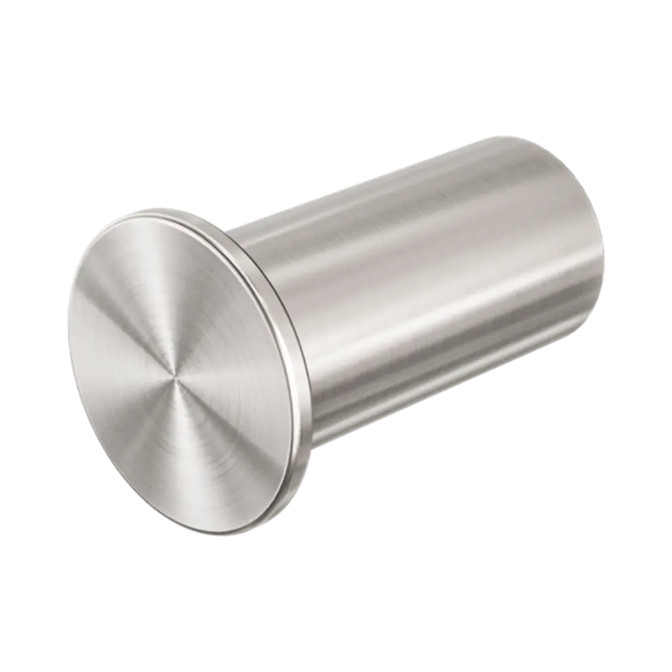 Mecca Robe Hook Slim Brushed Nickel