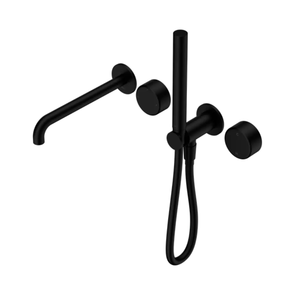 Serenity Progressive Shower System With Spout With Metal Handle And ...