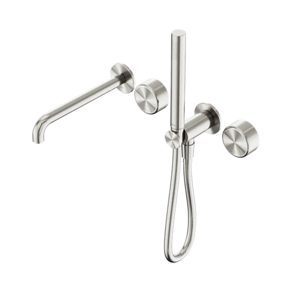 Serenity Progressive Shower System With Spout With Metal Handle And ...