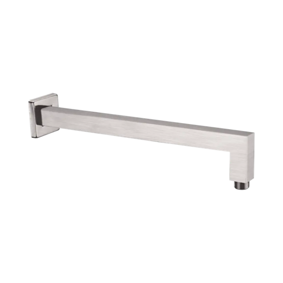Square Shower Arm Brushed Nickel