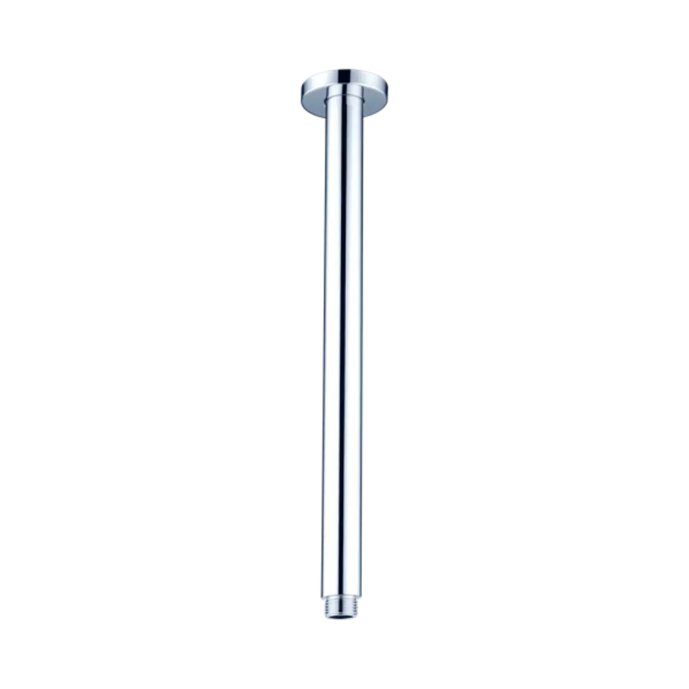 Round Ceiling Arm 300mm Length Chrome