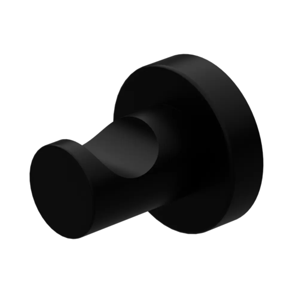 Mecca Robe Hook Matte Black