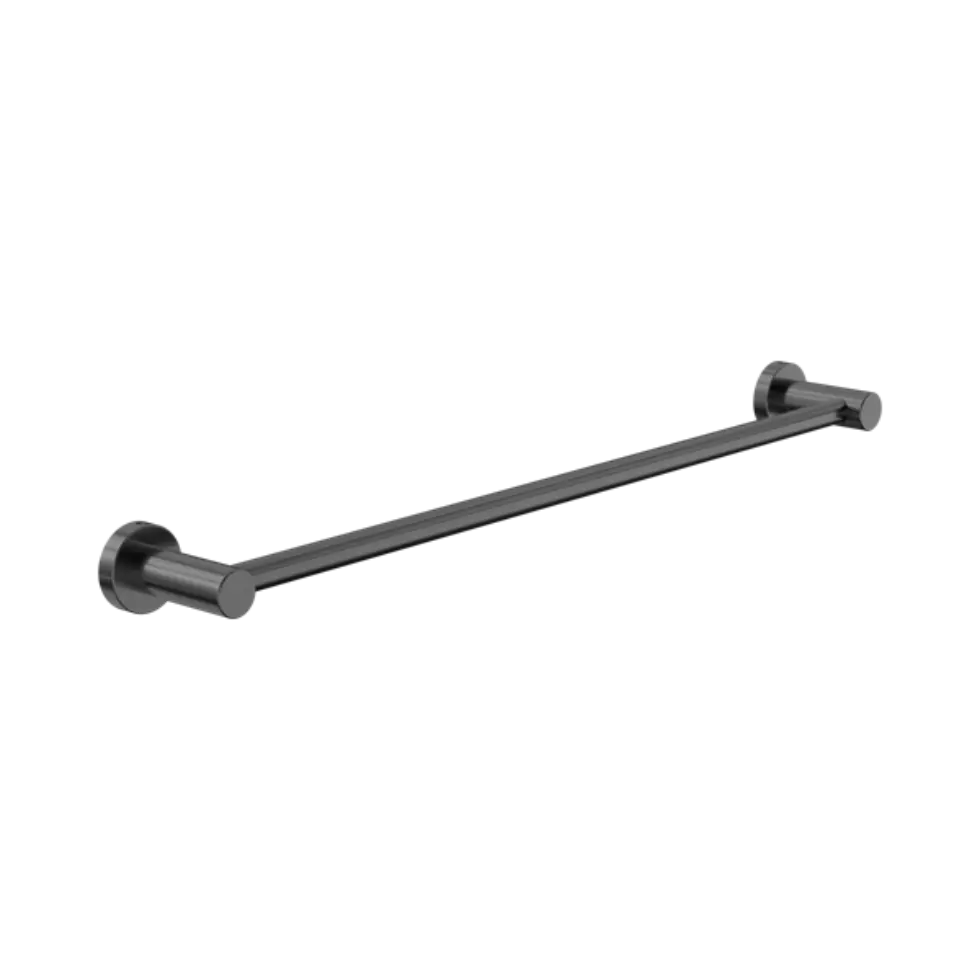 Dolce II Single Towel Rail 600mm Gun Metal