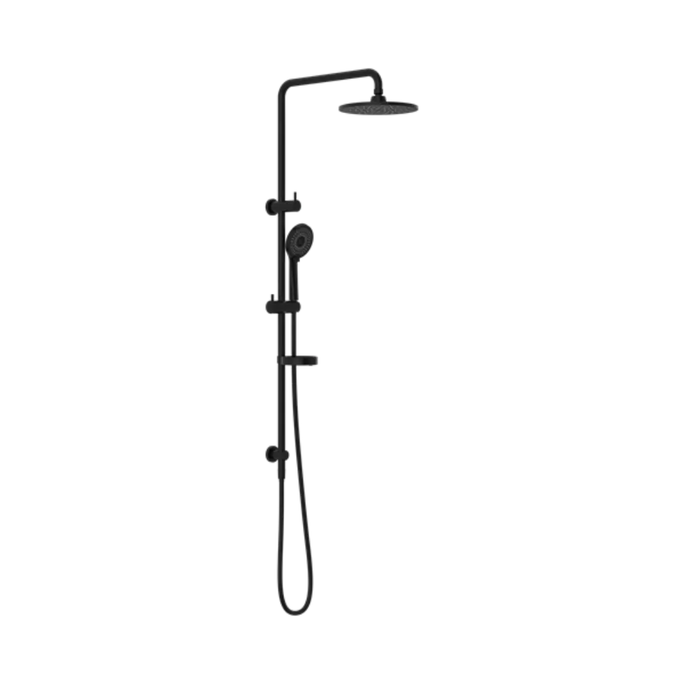 Builder Project Twin Shower Set Matte Black