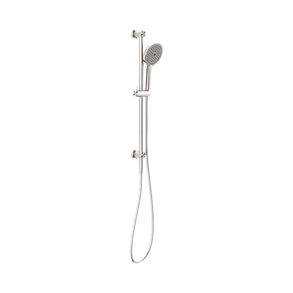 Opal Shower Rail With Air Shower II Brushed Nickel