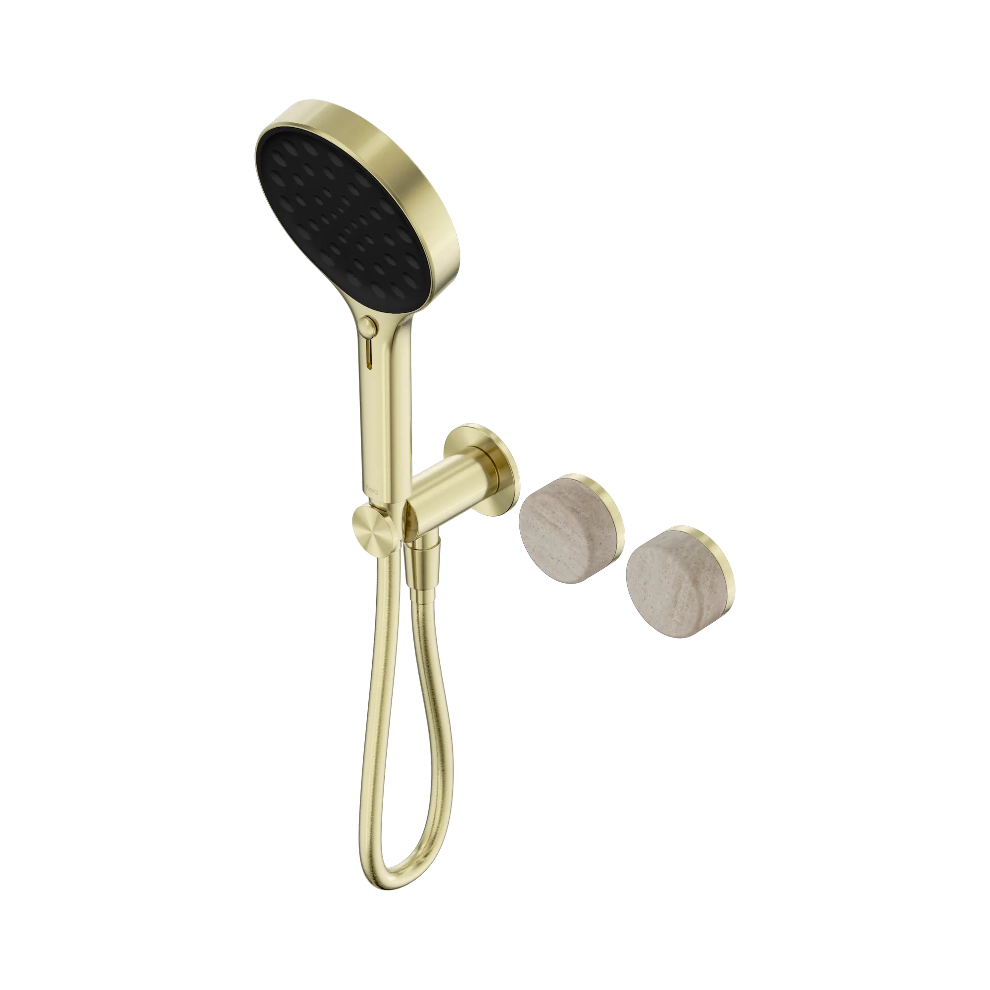 Serenity Progressive Shower System With Rome Travertine Handle And ...
